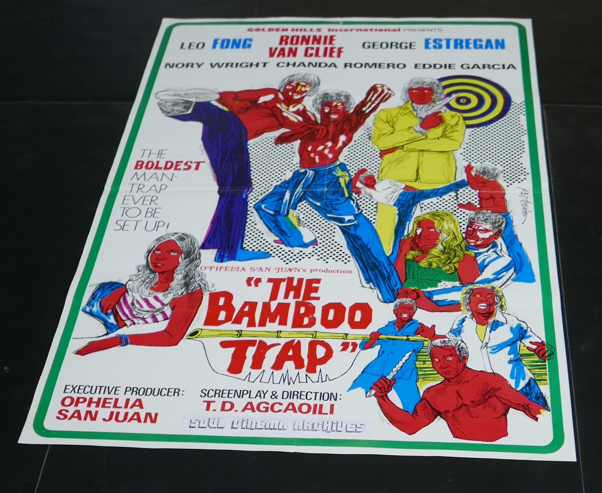 THE BAMBOO TRAP – Hong Kong / 21″ x 30″ ⋆ BLAXPLOITATION ARCHIVES
